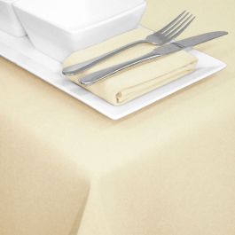 Ivory Square Tablecloths, Ivory Square Table Linen